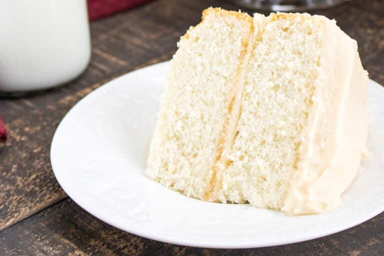 White Cake Recipe - Rosemary & Maple
