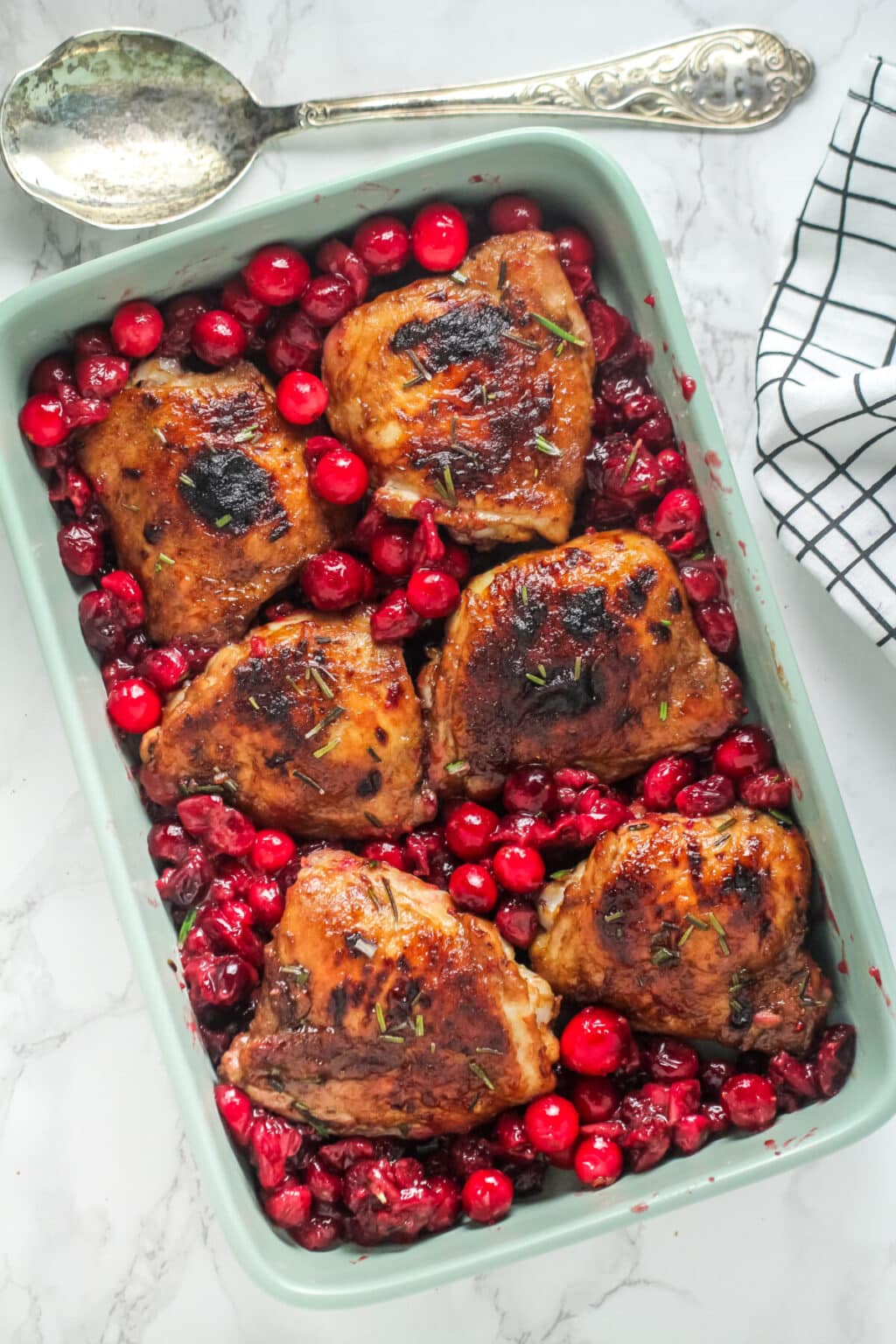 Cranberry Chicken Recipe - Rosemary & Maple
