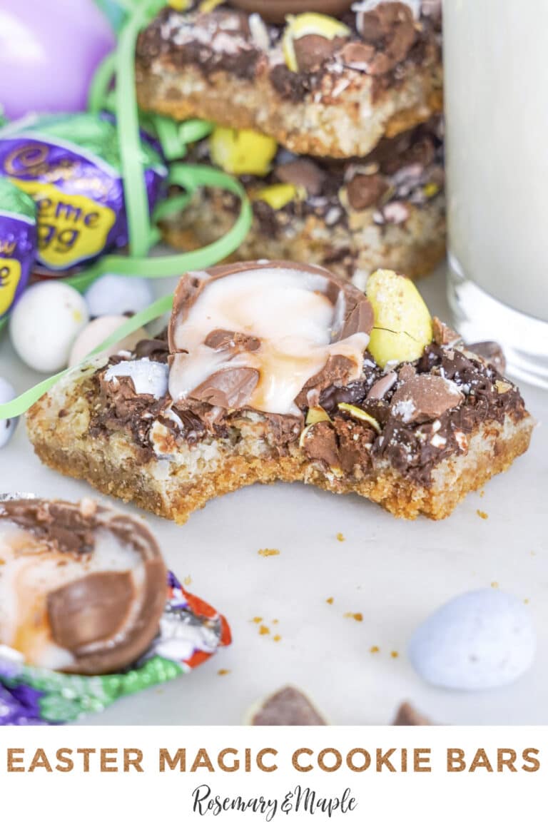 Easter Magic Cookie Bars Recipe - Rosemary & Maple