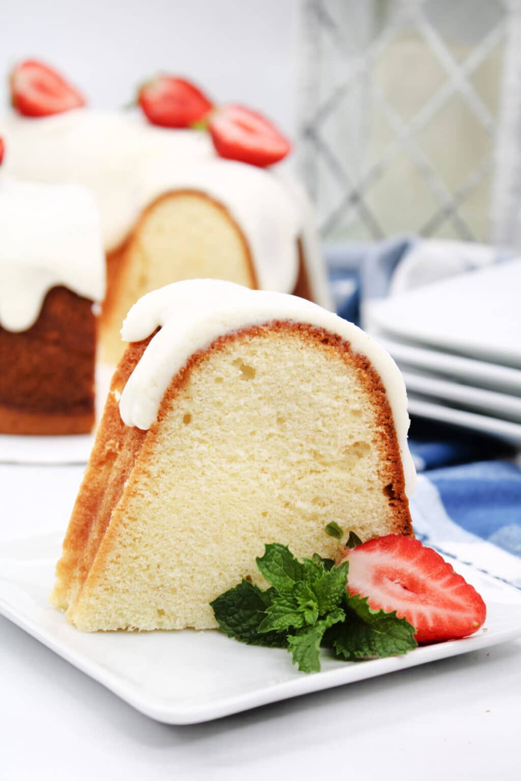 White Wine Pound Cake Recipe - Rosemary & Maple