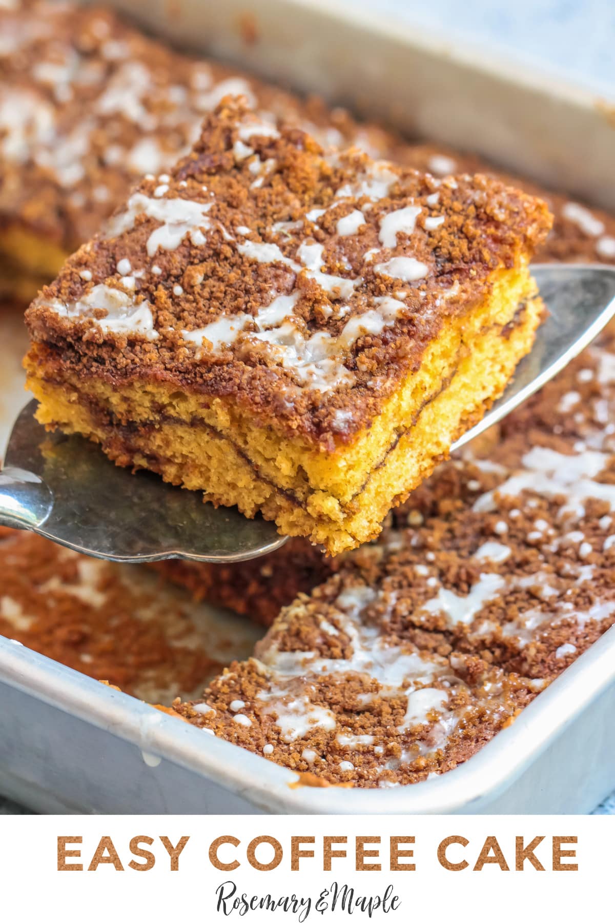 Easy Coffee Cake - Rosemary & Maple